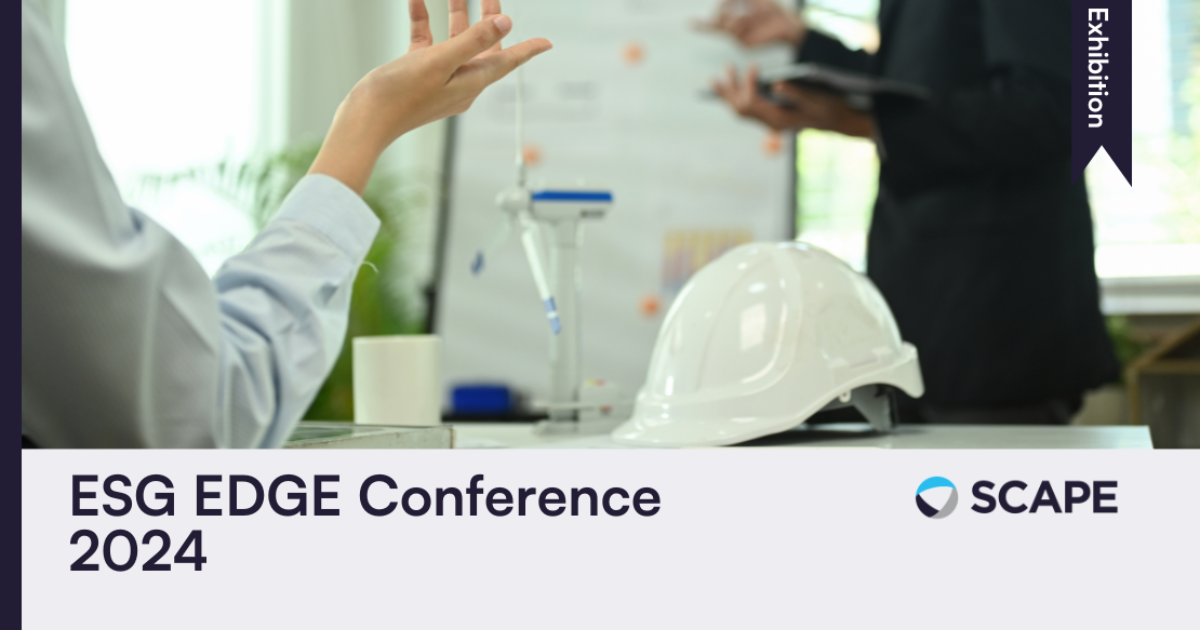 Property Week ESG Edge Conference 2024 | SCAPE