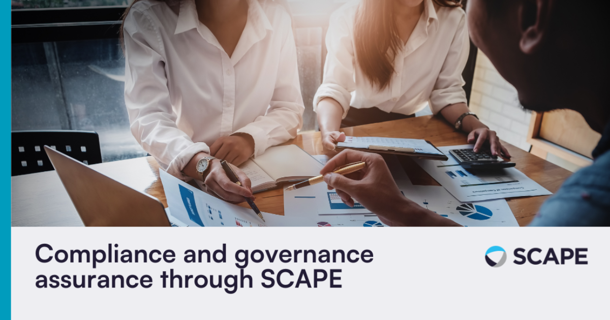 Compliance and governance assurance through SCAPE frameworks | SCAPE