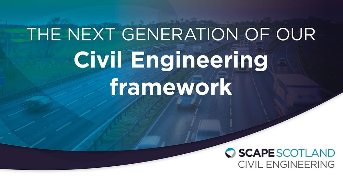 SCAPE Scotland | Pre-qualification opens for £750m civil engineering…