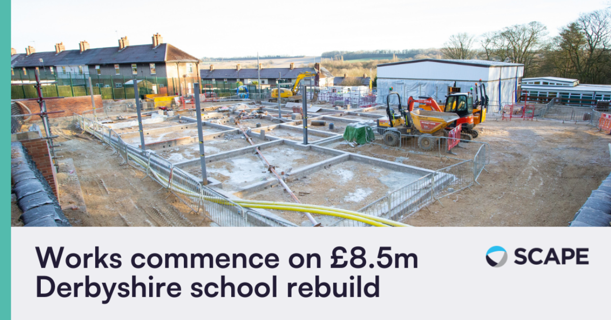 Main works commence on £8.5m Derbyshire primary school rebuild | SCAPE