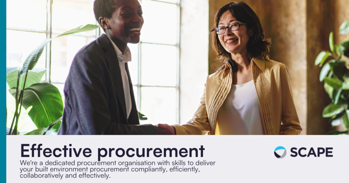 SCAPE | Effective framework procurement