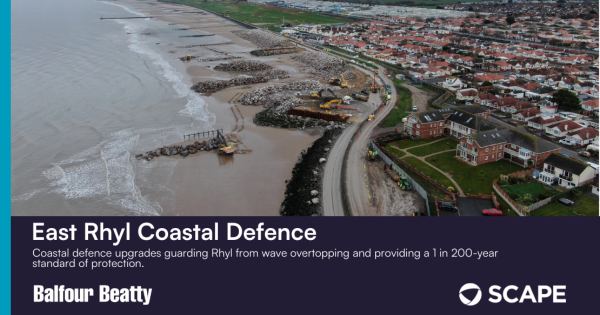 East Rhyl Coastal Defence Scheme | SCAPE