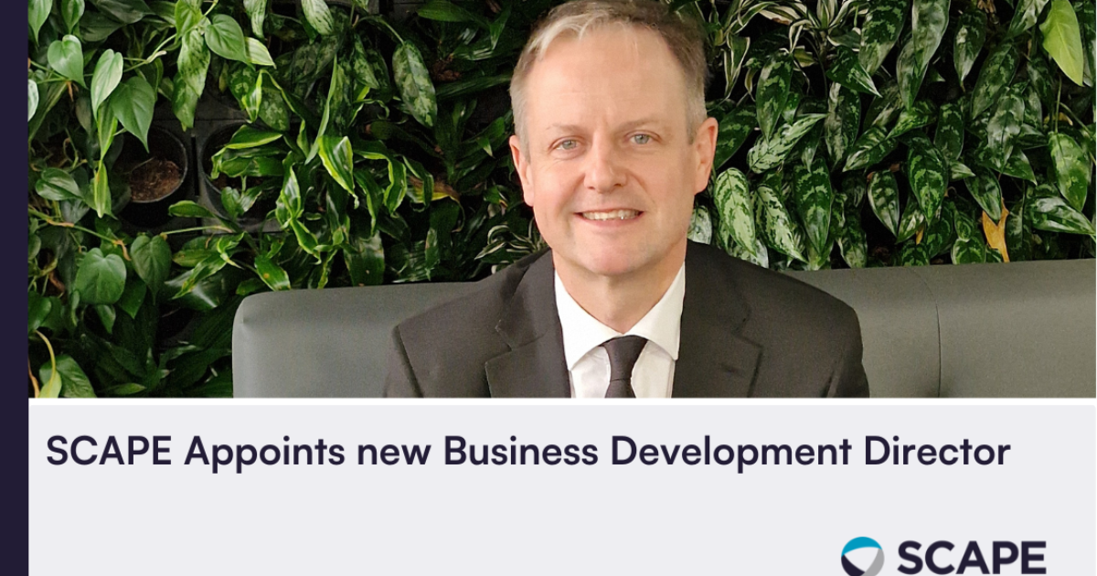 SCAPE appoints new Business Development Director | SCAPE