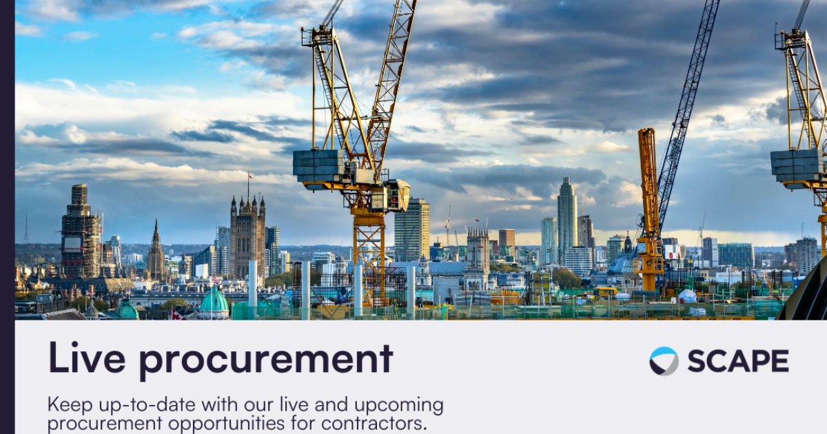SCAPE | Live procurement